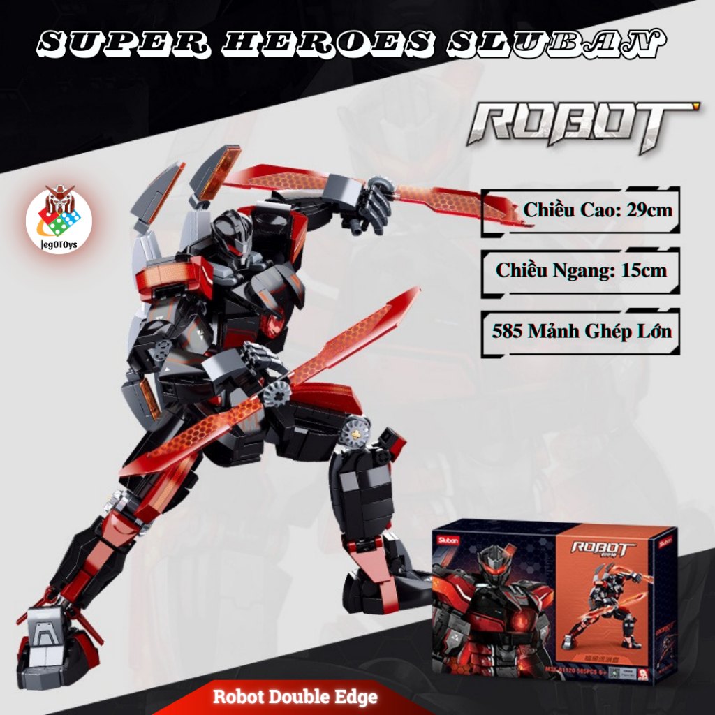 Lego Robot Gundam Double Edge - Gundam Robot Assembly Model Collection ...