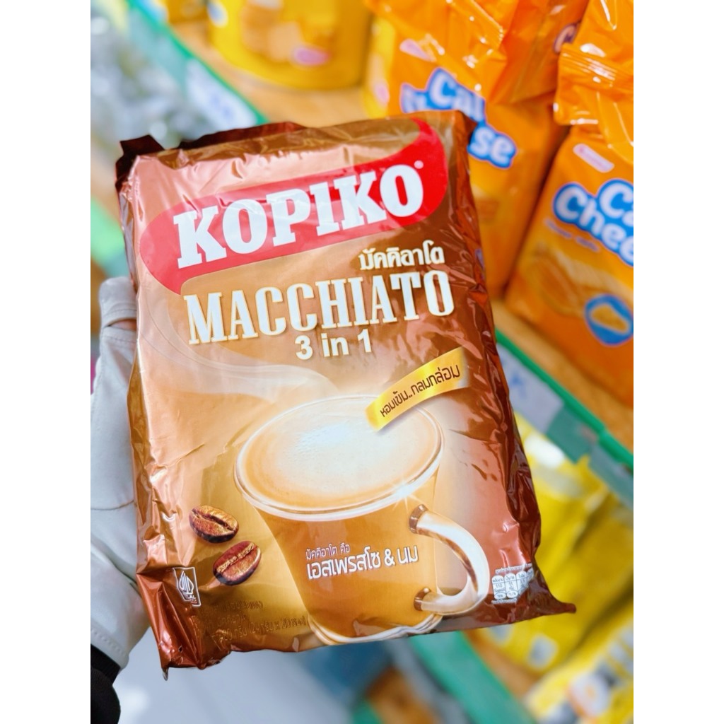 1 bag of Kopiko Macchiato instant coffee 480g (20 packs x 24g/pack) | Shopee Singapore