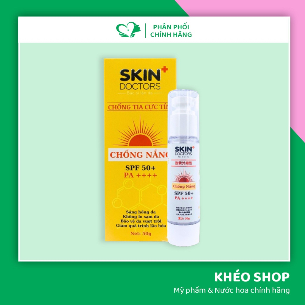 Doctors Skin Tone Lifting Sunscreen SPF 50+ PA++++ Outstanding Skin ...