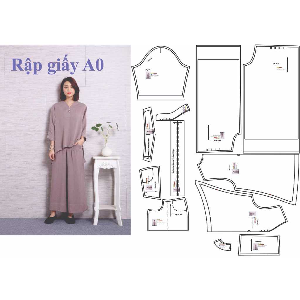 Making a set to go to the temple on A0 paper, code 998- (DRAWING ...