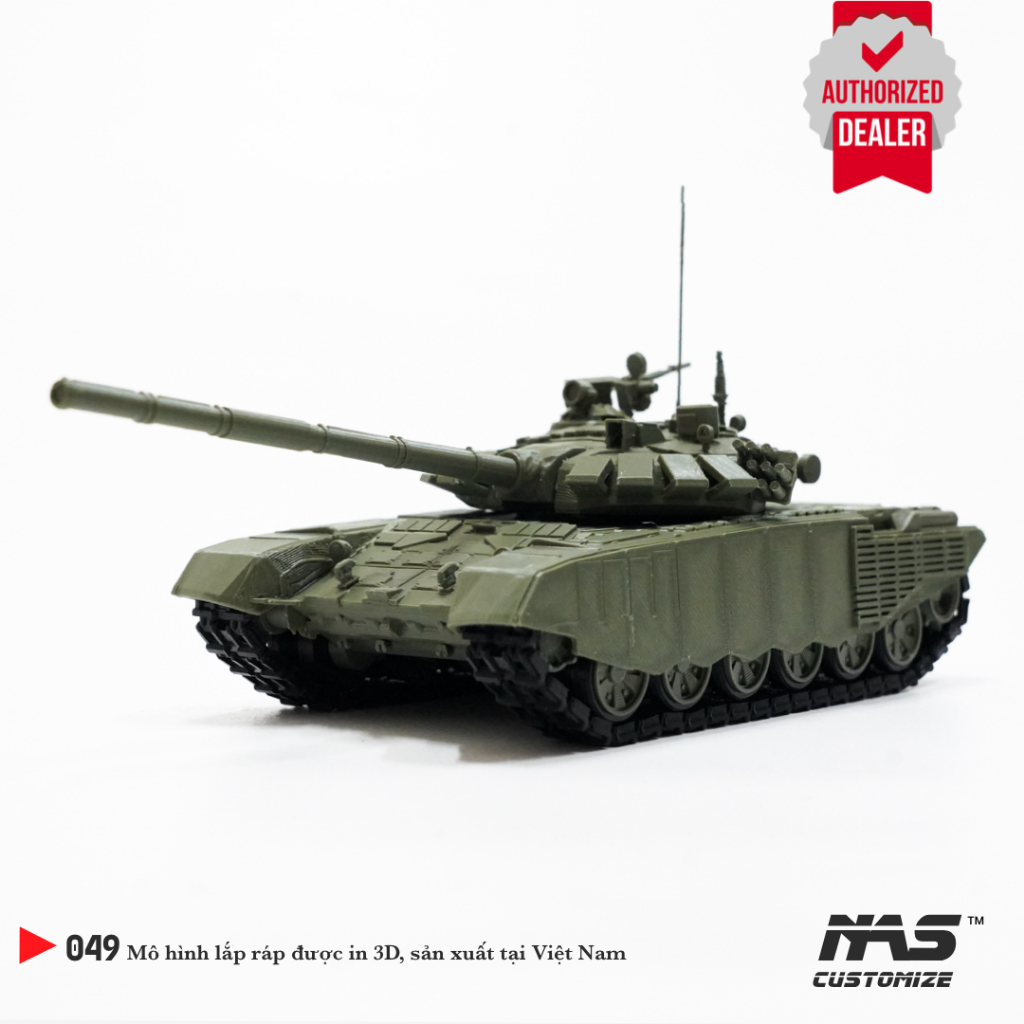 [NAS] Russian tank model T-72 B3M 1/48, Military model of Russian tank T72B3 scale 1/48 | Shopee ...