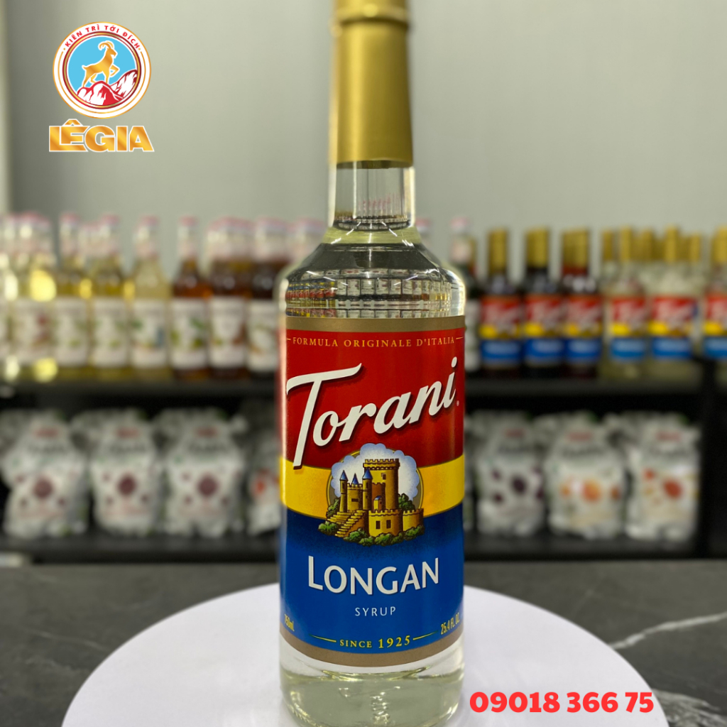 Syrup TORANI Label (With Retail Bottle) - LONGAN Toran SYRUP | Shopee ...