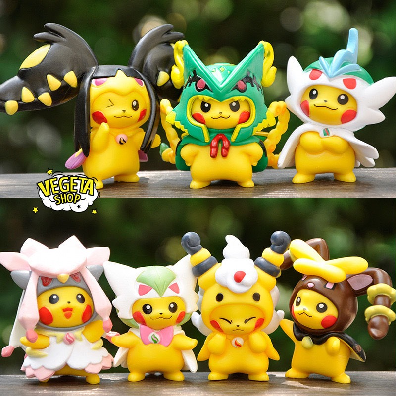 Pokemon Model - Pikachu Cosplay Pokemon - Mega Rayquaza Mawile Ampharos ...