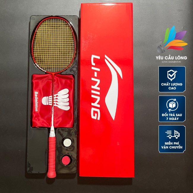 Lining Axforce 80 Badminton Racket In Red (Fire Dragon) Limited - Full ...
