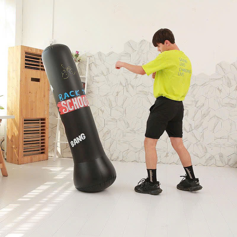 Adults And Children Self-Balancing Boxing Pillars Included With Pump ...