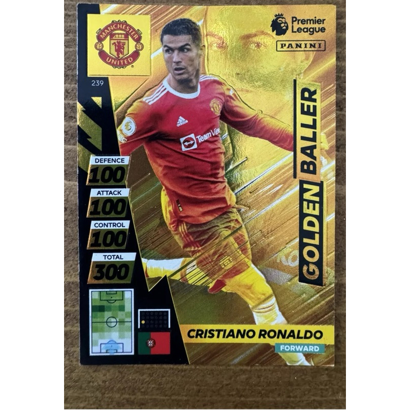 [Pack Panini Arenalyn Plus 2022] Ronaldo Cr7 Golden Baller Card Hunting ...