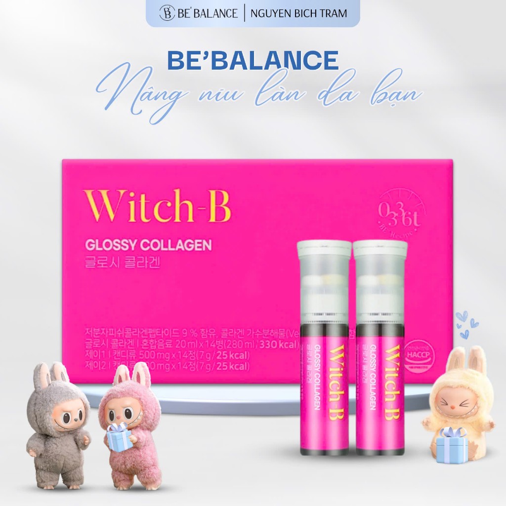 [Buy 2 hours get 1 hour free] WITCH-B GLOSSY COLLAGEN Bebalance (1 box ...