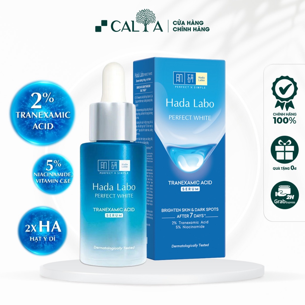 Hada Labo Blue Optimal Whitening Essence - HadaLabo Perfect White ...