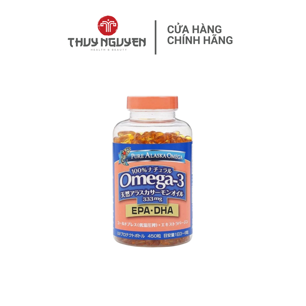 Omega 3 Pure Alaska EPA - DHA Supplement Pills (450 pills) | Shopee ...