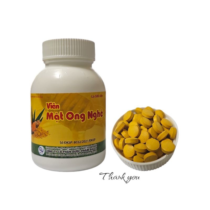 Capital Turmeric Honey Tablets (Vial 500 Tablets) | Shopee Singapore