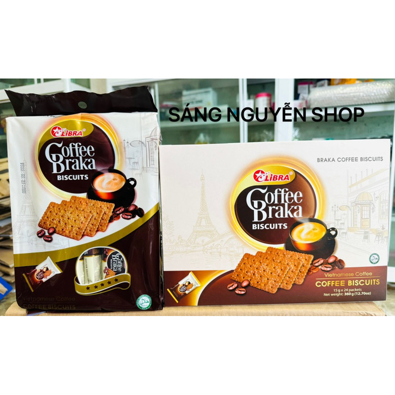 Coffee Braka Coffee Flavored Cookies Box 15g x 24 Packs (360g) (New Date) | Shopee Singapore