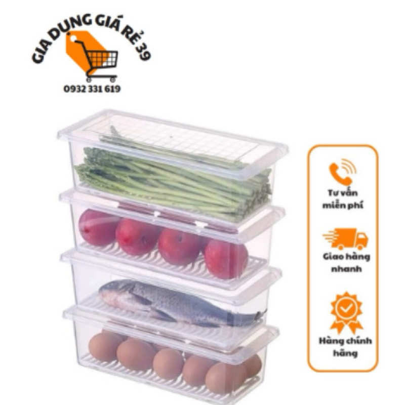 Food Containers, Vegetables, Fruits With Drainage Trays | Shopee Singapore