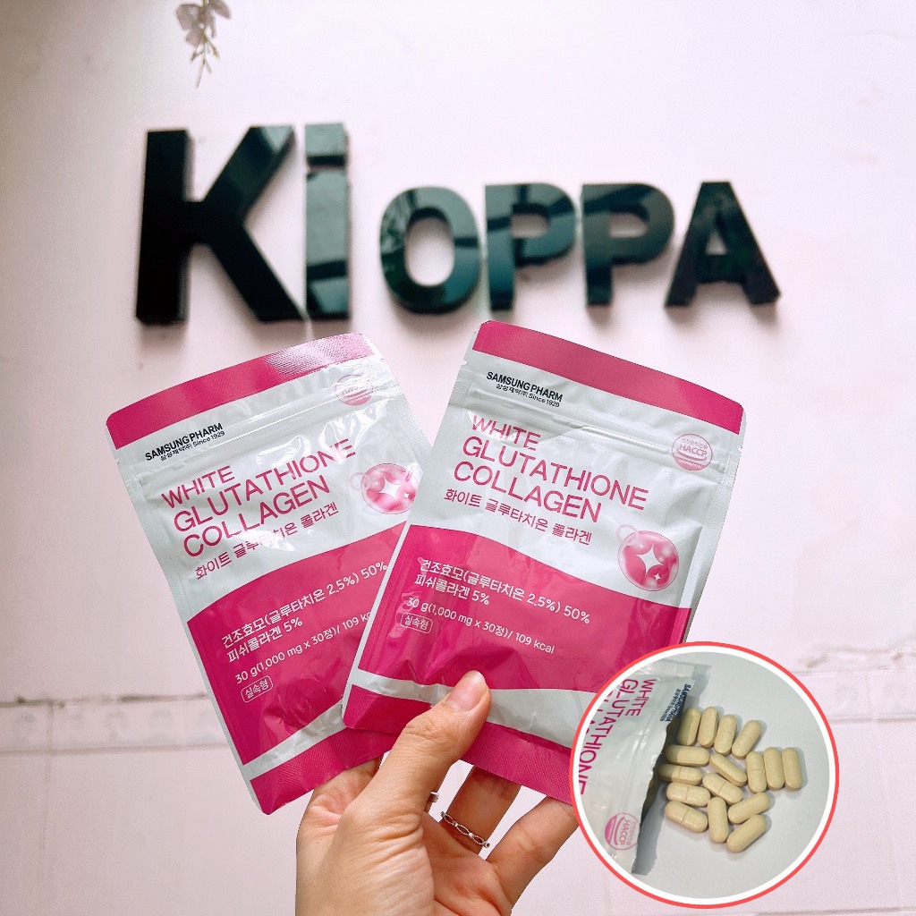Samsung Pharm Collagen Glutathione White anti-aging and whitening oral ...