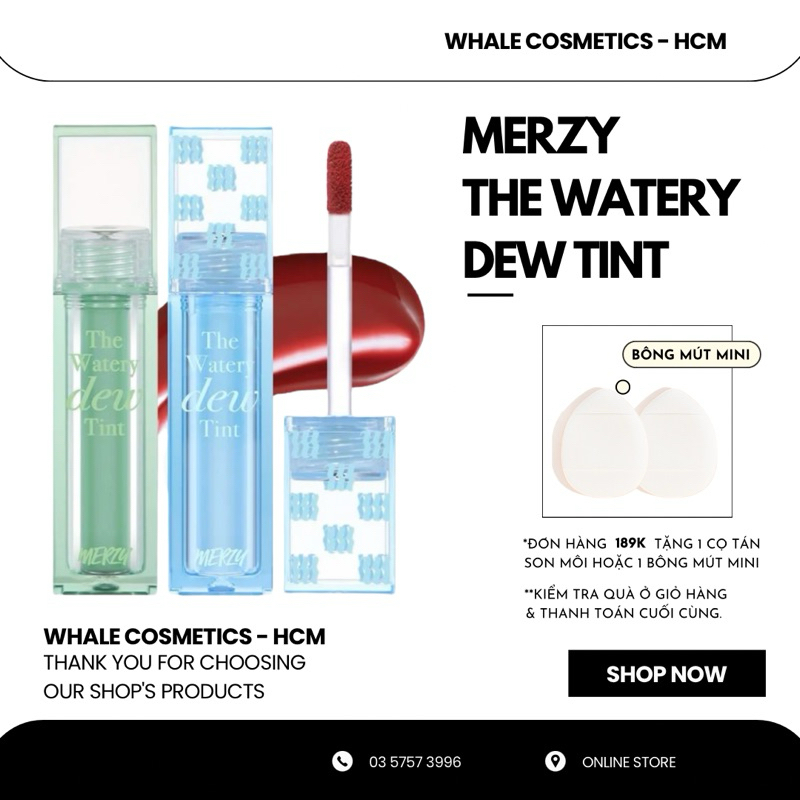 Merzy The Watery Dew Tint Long Lasting Glossy Lipstick for Plump Lips 4g | Shopee Singapore