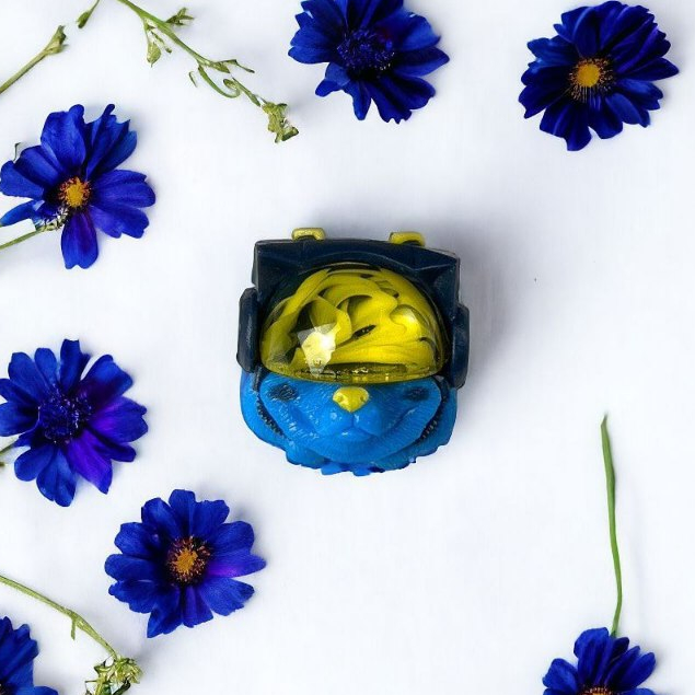 Artisan Keycap - Sirius Keycap handmade resin mechanical keyboard ...