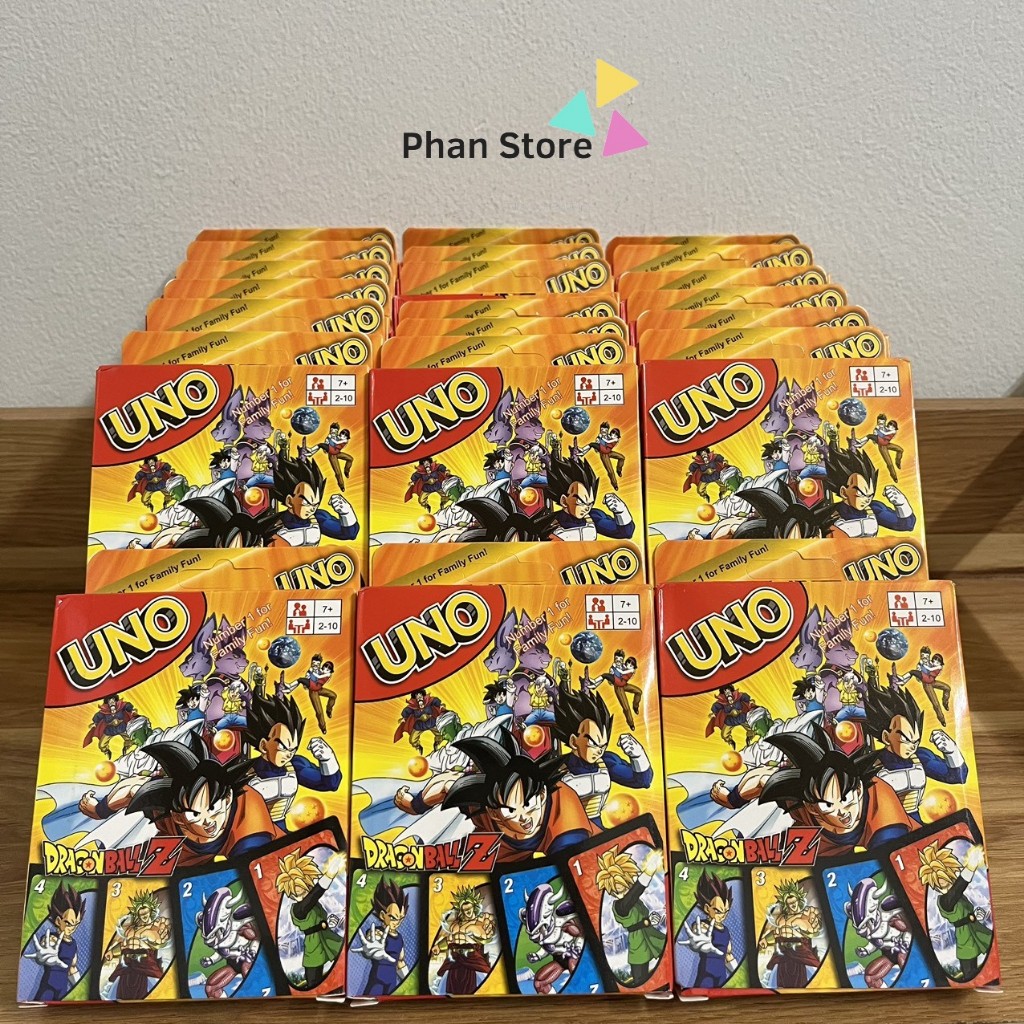 [Full Box] Uno Dragon Ball 108-Card Uno Dragon Ball Card | Shopee Singapore