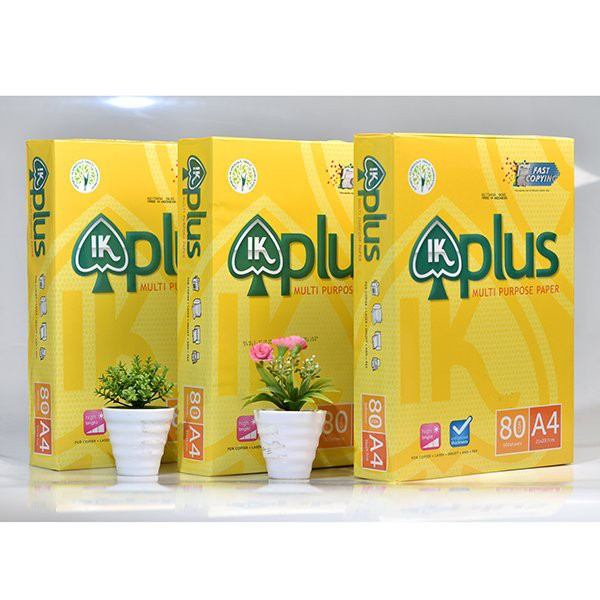 Ik Plus A4 80gsm printing paper | Shopee Singapore