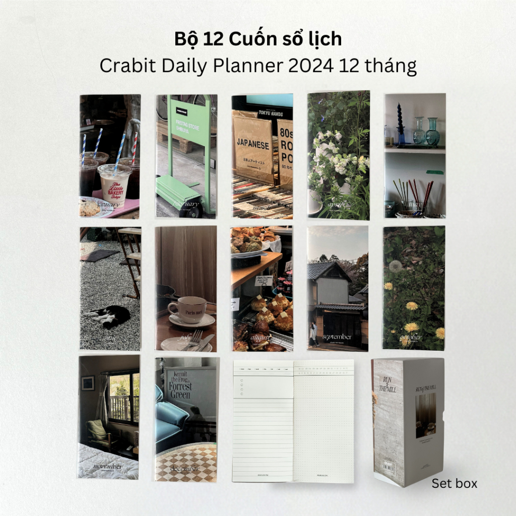 Planner calendar book A6 combo of 12 books, daily planner | Shopee ...