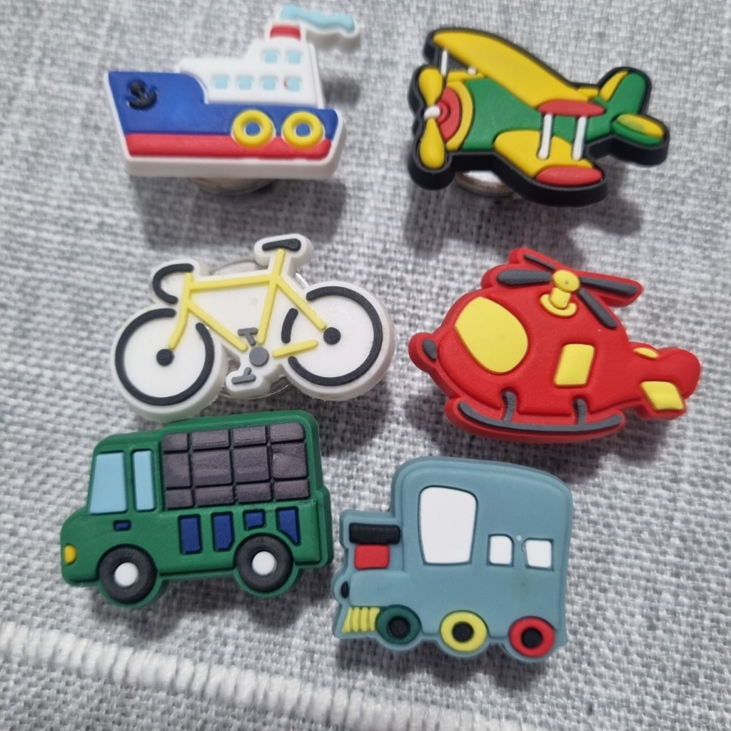 Hkdesign Crocs Decorative Button In Vehicle Shape (Random) | Shopee ...