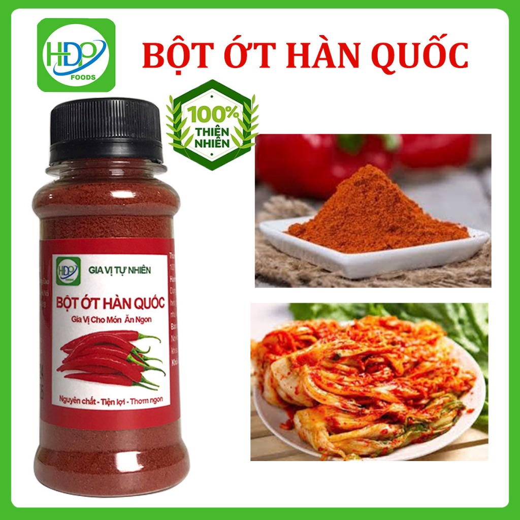 Korean Chili Powder 30g Jar HDP FOODS – Characteristic Spicy Spice ...