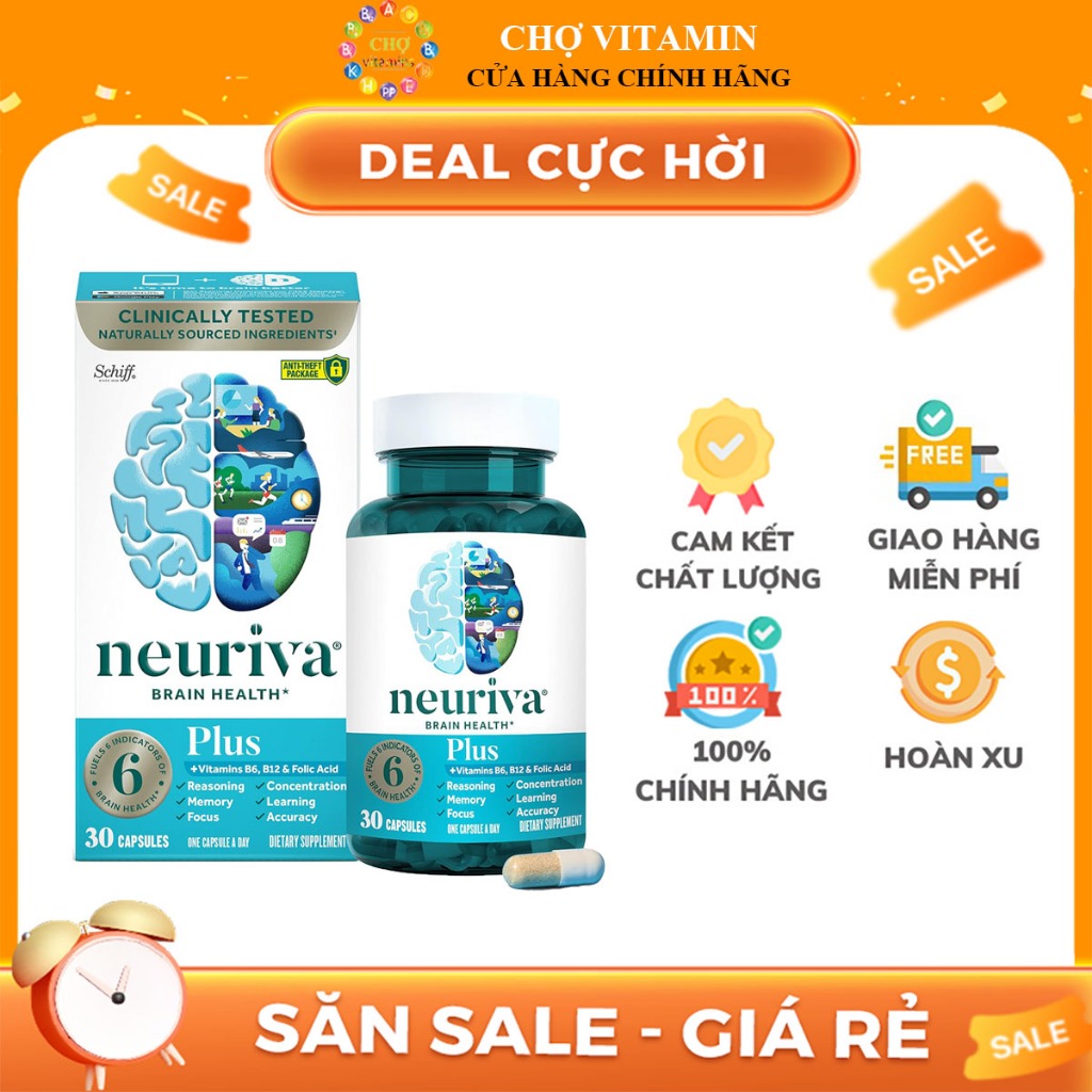 Schiff Neuriva Plus, Brain Health Supplement - Brain Supplement ...