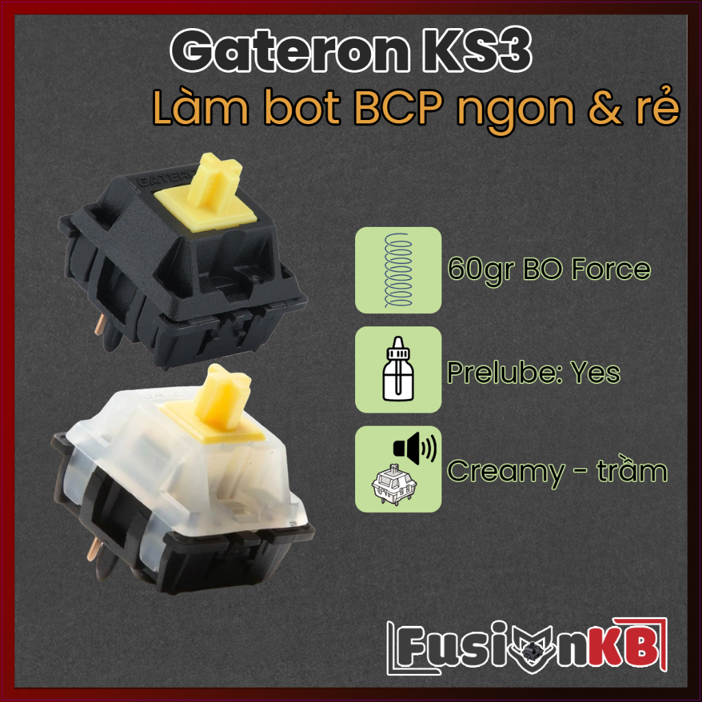 Gateron X | Gateron KS3 | Gateron KS-3X47 | Black Cherry Pie | Switch ...