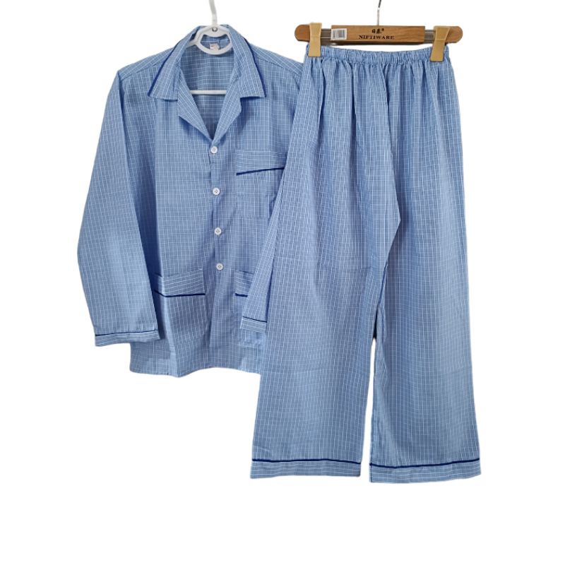 Men's pajamas, middle-aged men's autumn-winter pajamas, old man's ...