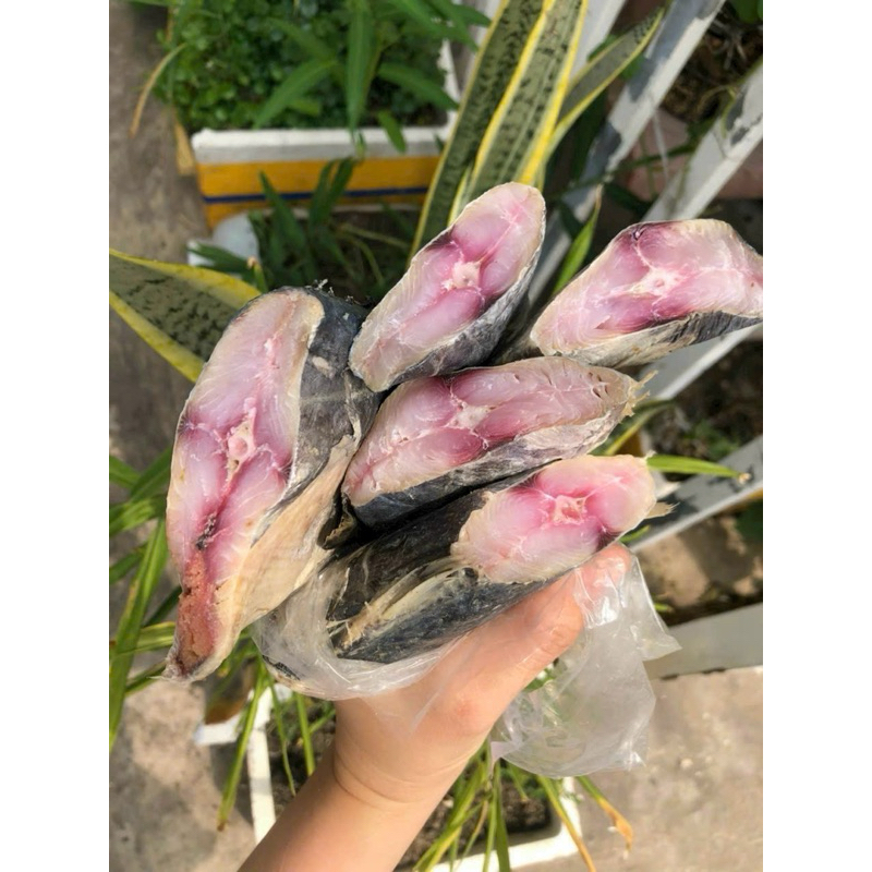 Dried salted mackerel, whole fragrant mackerel 600g (red, soft, salty ...