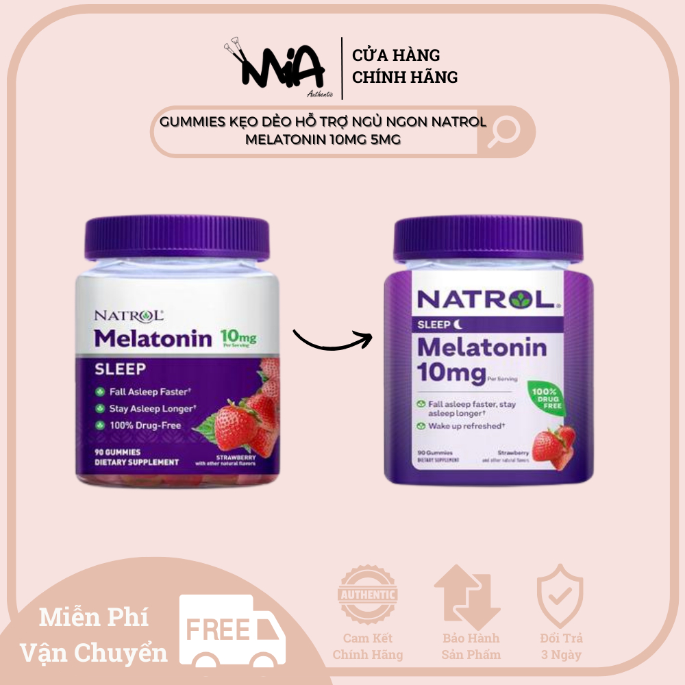 New DATE Sleeping Candy Natrol Melatonin Gummies 10mg 5mg Good Sleep ...