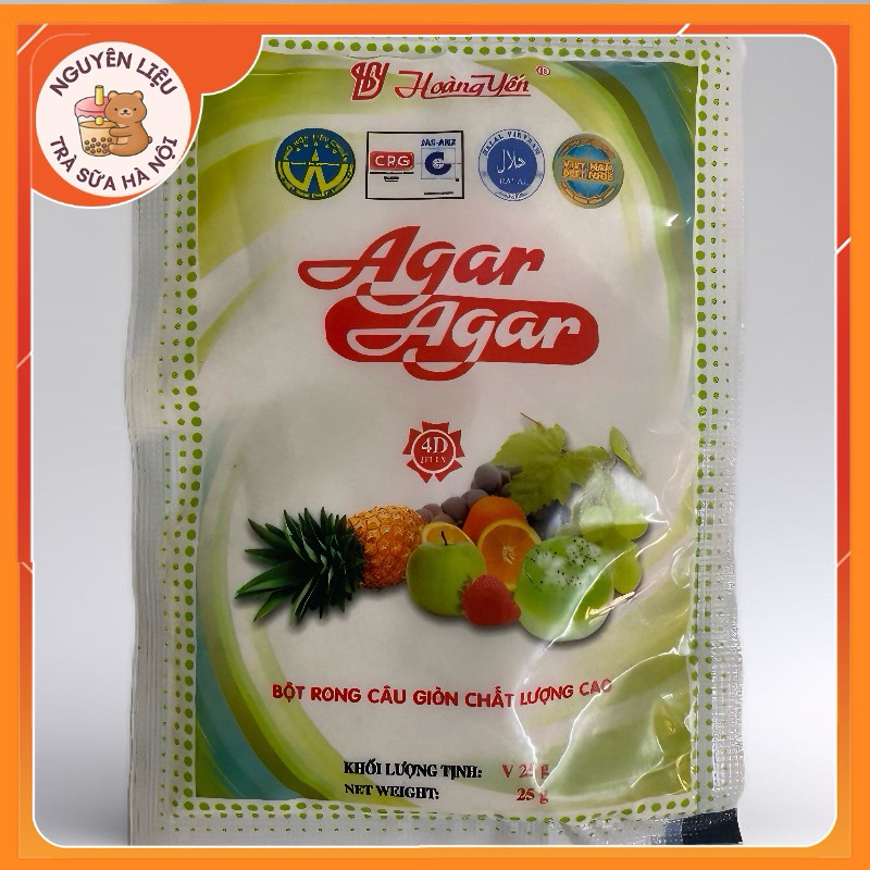 Agar HOANG YEN crispy jelly powder 25gr pack | Shopee Singapore