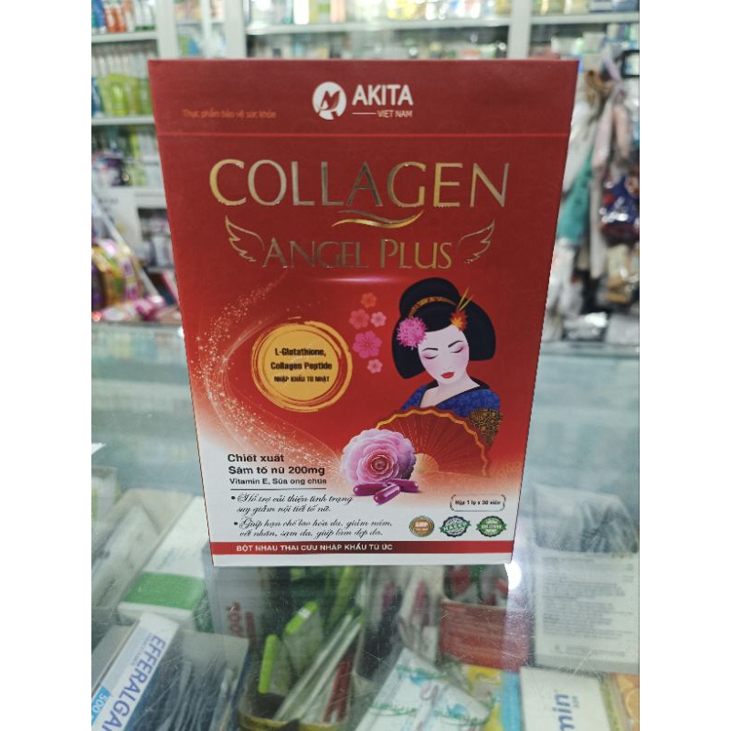 Angel Plus Collagen Oral Capsule Helps Brighten Skin, Balance Female ...