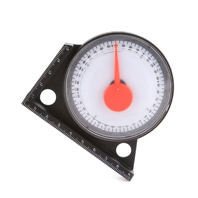 Nivo Measuring Ruler Magnetic Base Tilt Angle Measuring Specialized Clock Type Weight 50g ...