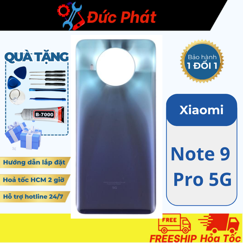 Note 9 Pro 5G Back Beautiful Full Color (With Glue, Repair Kit ...