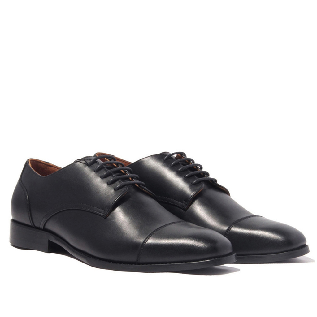 Banuli Men's Cap Toe Derby Formal Shoes, Banuli Men's Cap Toe Derby ...