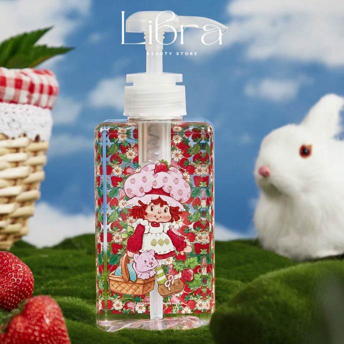 Strawberry Shortcake Plastic Bottle Strawberry Cosmetic Extract Cartoon ...