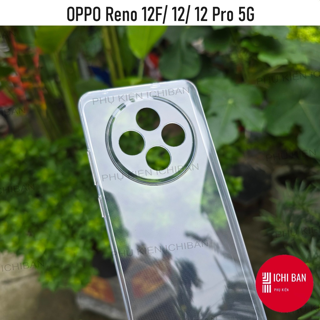 Oppo Reno 12F 5G / Reno 12 Pro / Reno 12 5G Transparent Flexible Case ...