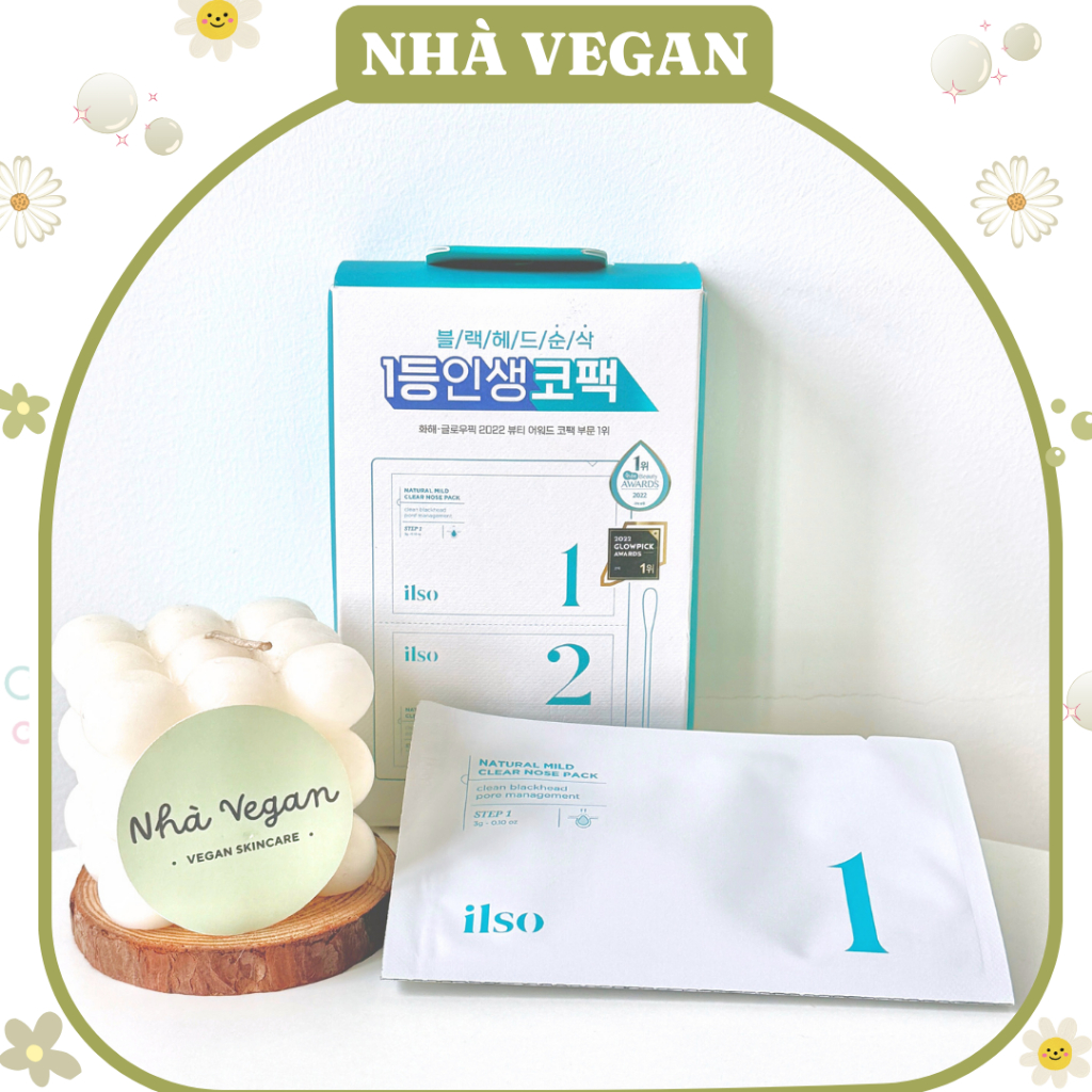 ILSO NATURAL MILD CLEAR NOSE PACK NOSE MASK | Shopee Singapore