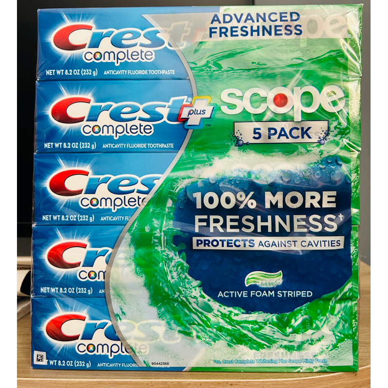 Crest Complete American toothpaste 232g | Shopee Singapore
