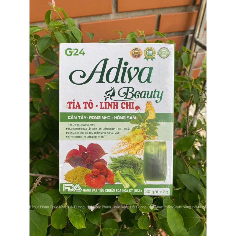 Adiva beauty tea perilla - lingzhi - celery - sea grapes - red ginseng ...