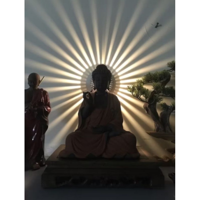 Premium Seven-Colored Buddha Halo LED Light Set | Shopee Singapore