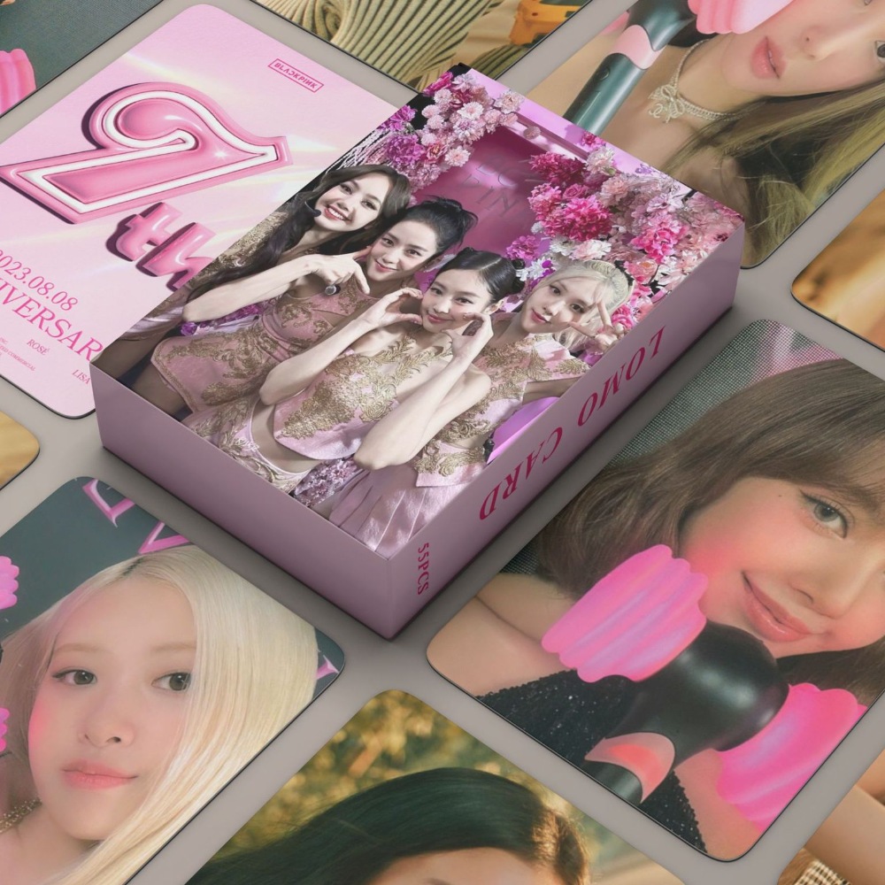 Box of 50 LOMO Photo Cards Latest K-POP BABY MONSTER,ILIT, BLACKPINK ...