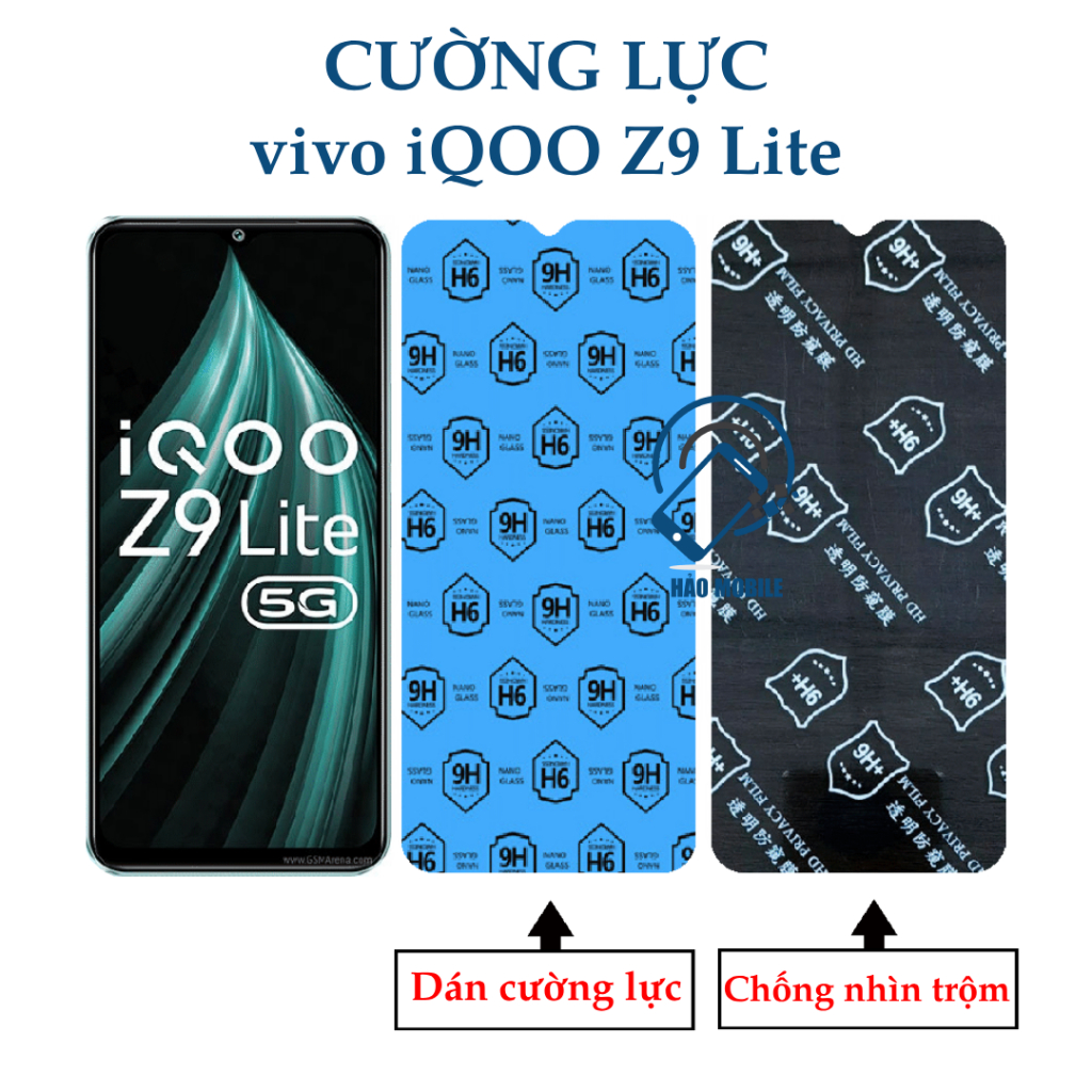 Vivo iQOO Z9 Lite nano flexible sturdy stickers (transparent and anti ...
