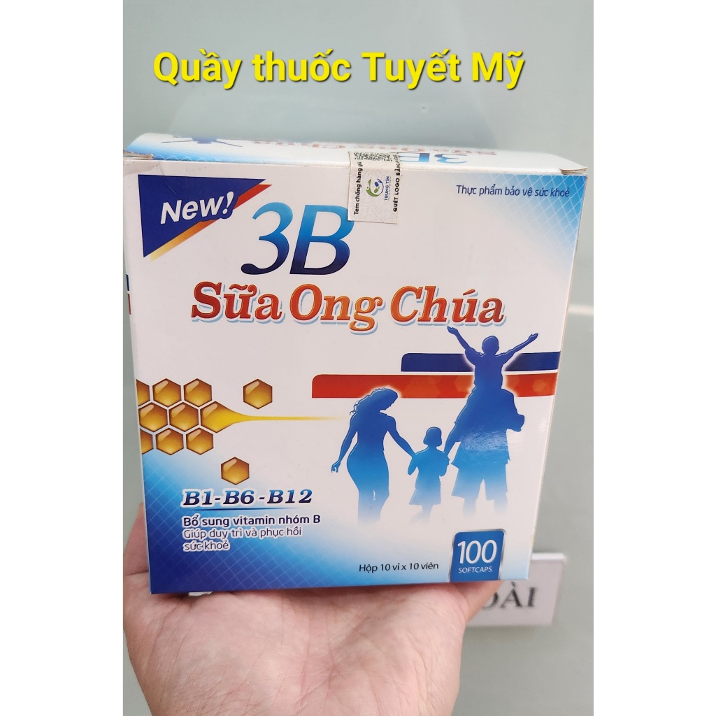 Vitamin 3B Royal Bee Tablets, Enhance Health, Support Body Weakness ...