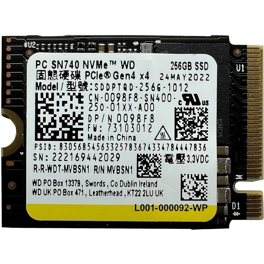 M2 Nvme 2230 SSD Hard Drive Specializes in Upgrade Surface, Laptop, Pc ...