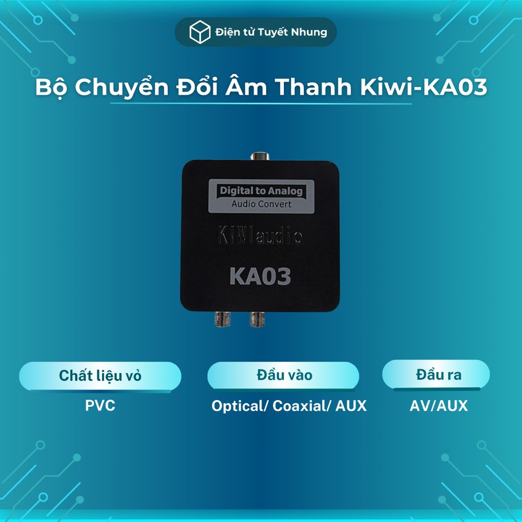 Kiwi-ka03 Audio Converter - Optical Audio Converter, Audio Converter BH ...