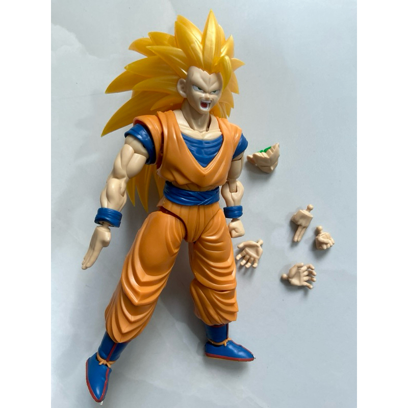 Dragon Ball Model Goku ssj3 figure-rise FRS 2nd Bandai | Shopee Singapore
