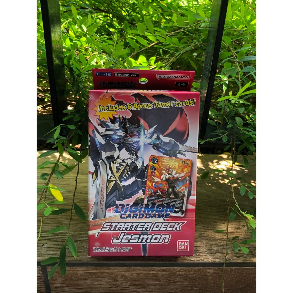 Digimon Card Game Box: Starter Deck - Jesmon (ST12) - TCG (English ...