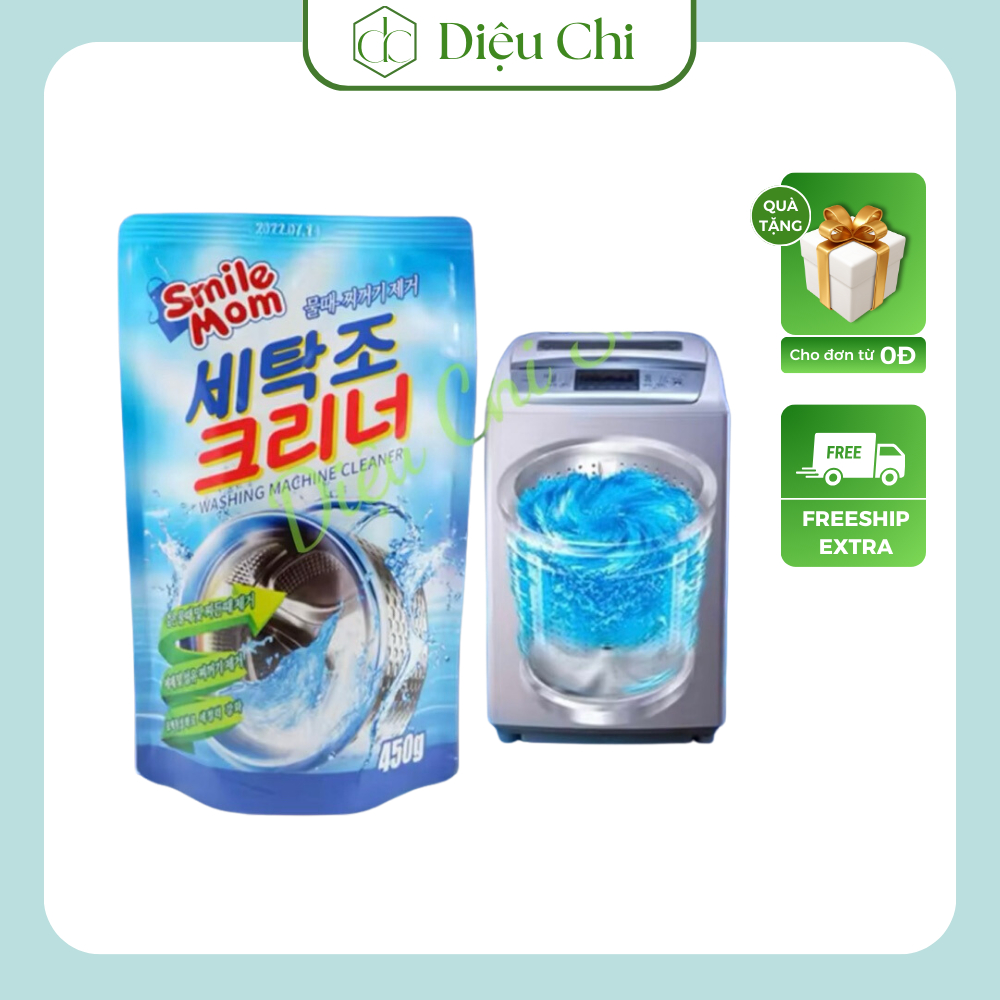 Korean WASHING MACHINE TANK CLEANING POWDER 450gr - PREVENT BACTERIA IN ...
