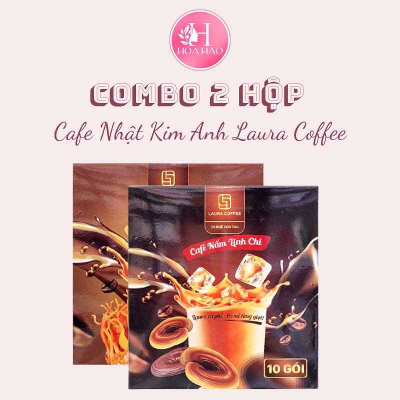 [Combo Of 2 Boxes] Nhat Kim Anh Laura Coffe Coffee (Box of 10 packs ...