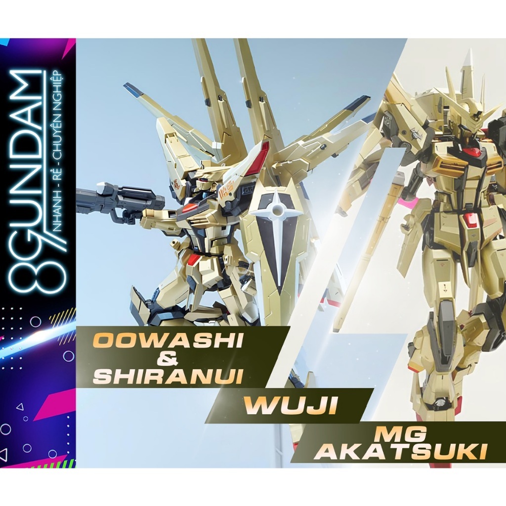 Mg Akatsuki Shiranui & Oowashi Pack (Wuji Model) | Shopee Singapore